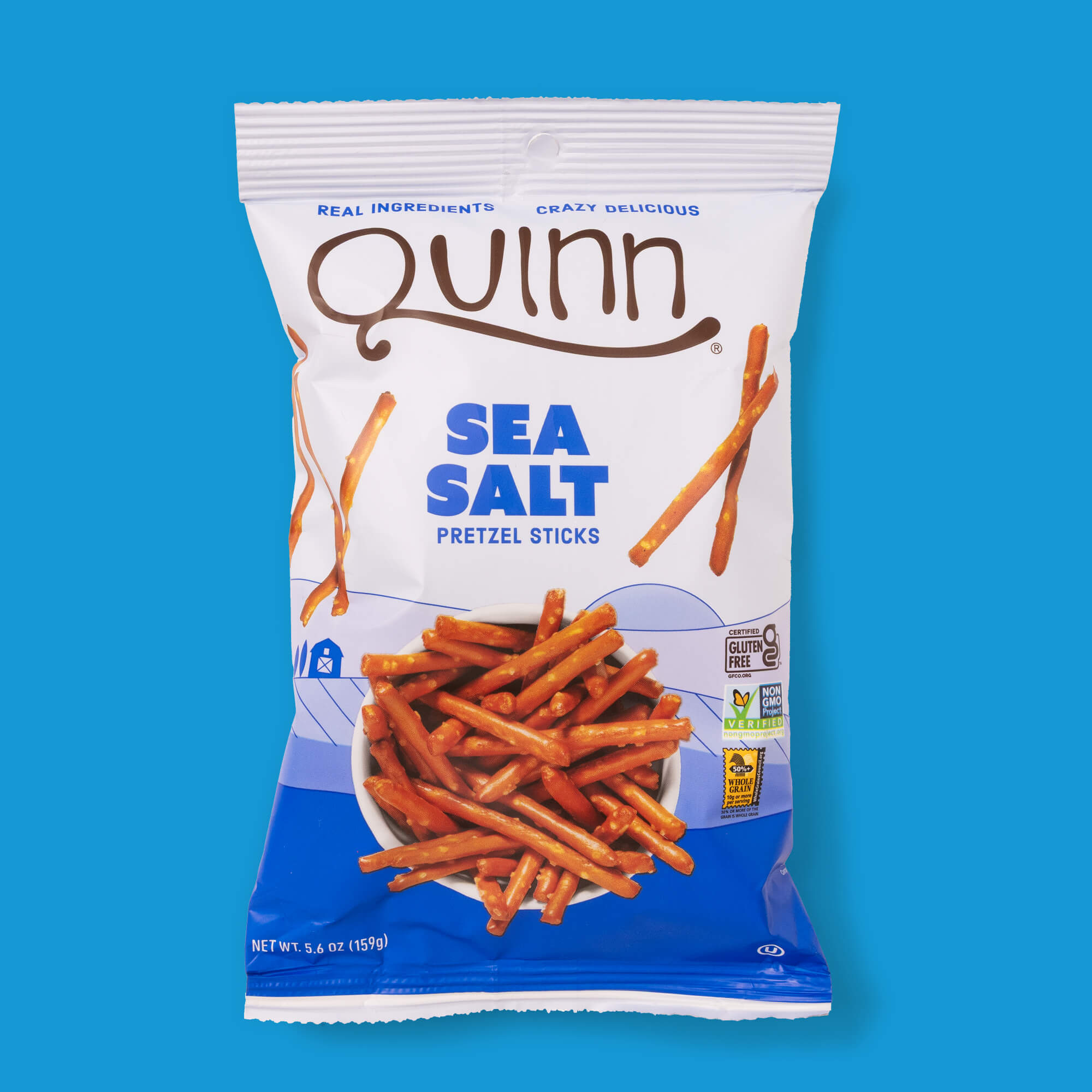Sea Salt Pretzel Sticks – Quinn Snacks